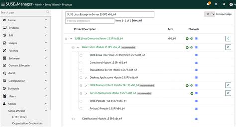 Product Upgrade Via Web Ui Suse Manager 50 Documentation