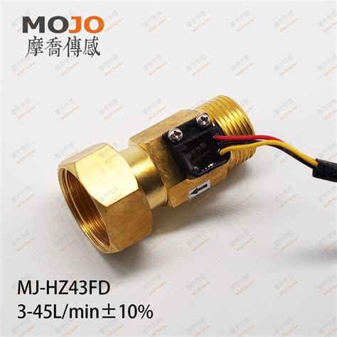 Flow Sensor Mj Hz43fd Brass Flow Meter Water Cycli Grandado