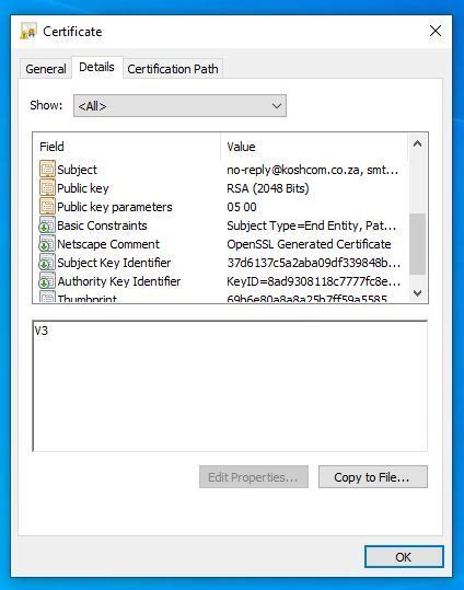 “this Certificate Or The Certificate Chain Is Built On An Untrusted Root Center” Kaspersky