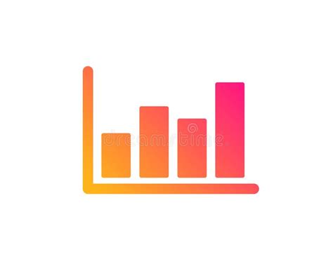 Histogram Chart Icon Financial Graph Vector Stock Vector Illustration Of Quality Graph