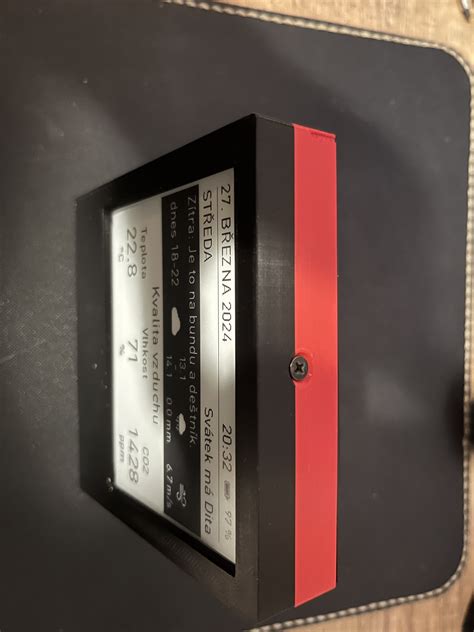 42 Epaper Frame For A Large Battery And With Back Lid By Stavji Download Free Stl Model