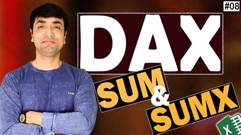 Dax Sum Vs Sumx Function Youtube