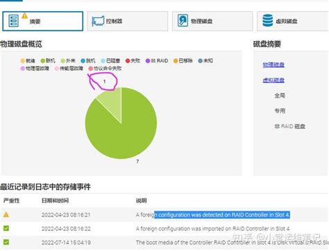 如何在线更换服务器故障硬盘之磁盘初始化与引导外来状态磁盘 知乎