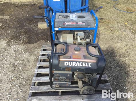 Powerback Duracell 5250 Dg3200 Generators Bigiron Auctions