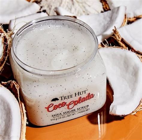 Tree Hut Coco Colada Shea Sugar Scrub GlowSkin Cosmetics Kenya