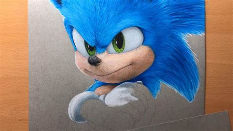Sonic The Hedgehog Drawing Timelapse Artology Sonic The Hedgehog Drawing Timelapse