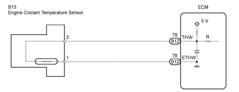 Engine Coolant Temperature Sensor Wiring Diagram Wiring Work