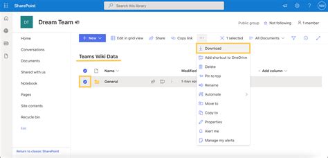 How To Export Your Content From The MS Teams Built In Wiki