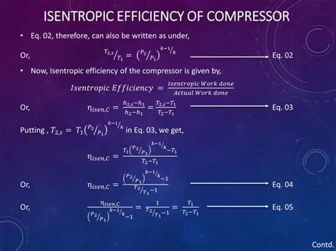 Presentation On Calculation Of Polytropic And Isentropic Efficiency Of