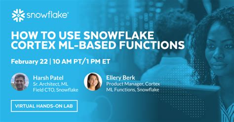 How To Use Snowflake Cortex Ml Based Functions Octavio Loyola González