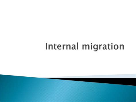 Internal Migration Online Pdf
