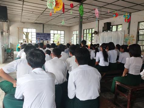 ကွမ်းခြံကုန်းမြို့နယ်၌ စာဖတ်ရှိန်မြှင့်တင်ရေးနယ်လှည့်စာကြည်တိုက်ကွင်းဆင