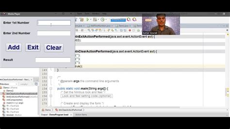 How To Create Gui Program In Java Youtube