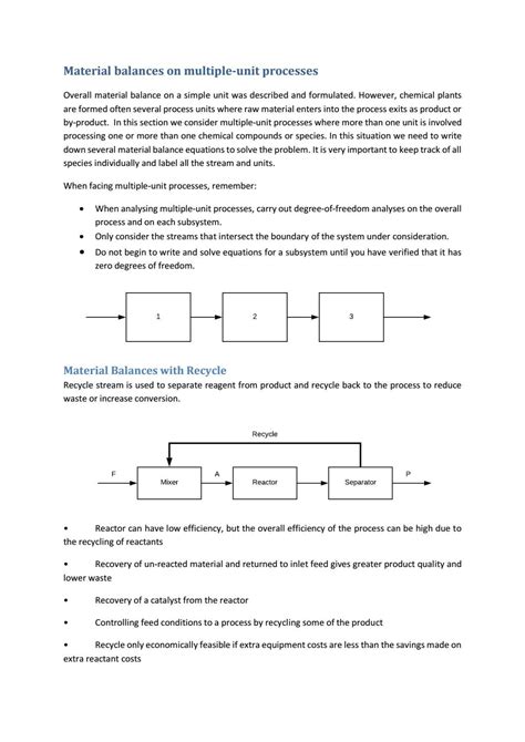 Material Balances On Multiple Unit Processes By Sheffieldmz Issuu