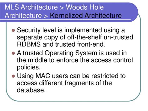 ppt survey presentation in multilevel secure database powerpoint presentation id 1303192