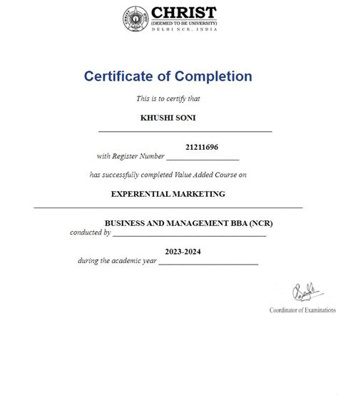 khushi soni on linkedin christuniversity experiential marketing