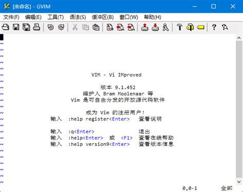 Vim支持多种编程语言编辑器 V911446 中文绿色版