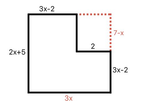 The Diagram Shows A Six Sided Shape All The Corners Are Ri Quizlet