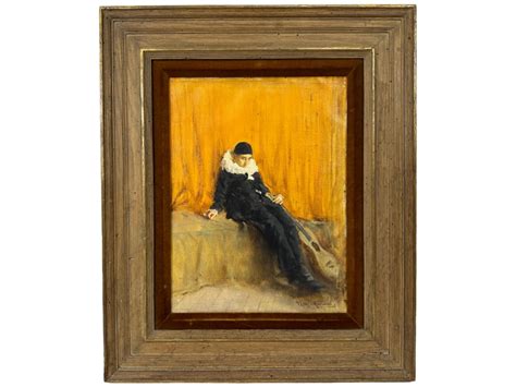 Francesco Longo Mancini 1880 1954 Italian Original Antique Oil