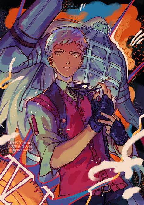 Sanada Akihiko And Polydeuces Persona And More Drawn By Say Ran