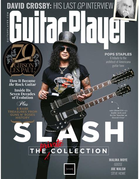202305dd Guitar Player Slash The Collection