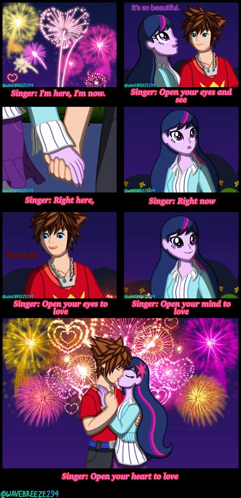 Sora And Twilight Sparkle Valentines Day 2022 By Wavebreeze234 On