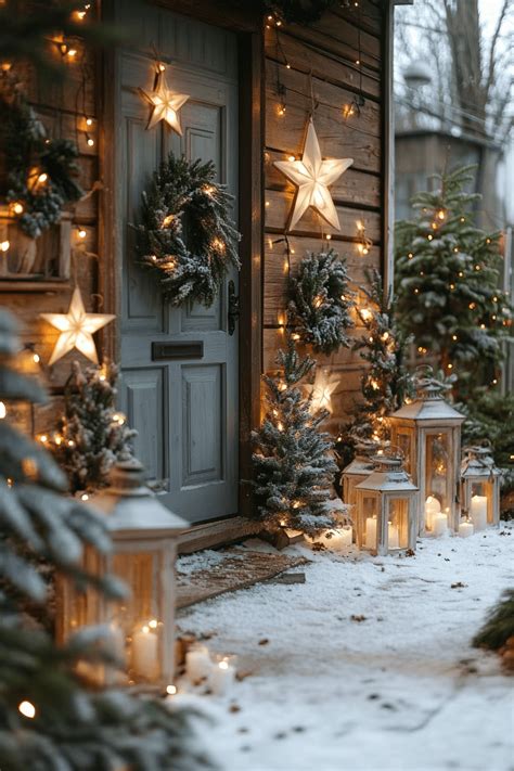 29 Outdoor Christmas Decorations That Make Your Home Sparkle With