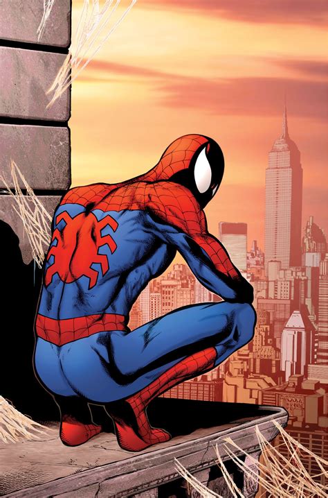 Картинки человек паук из комиксов