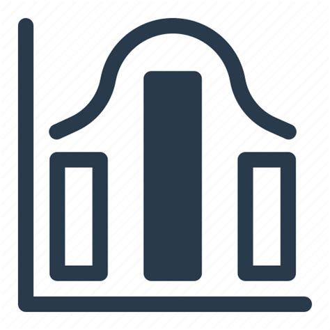 Histogram Chart Org Chart Graph Data Structure Area Chart Icon
