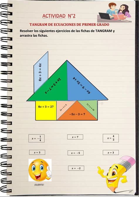 Hojas De Trabajo De Ecuaciones Enteras 1538593 Ecuaciones De Primer