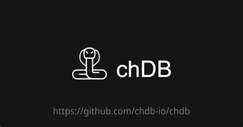 Welcome Chdb