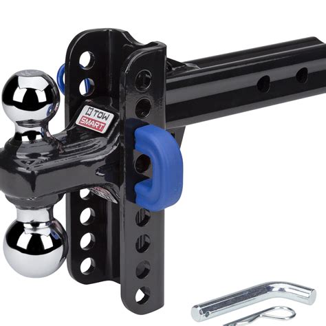 Towsmart Hitch Towing Dual Ball X Mount Class V 55in Drop 2in Receiver