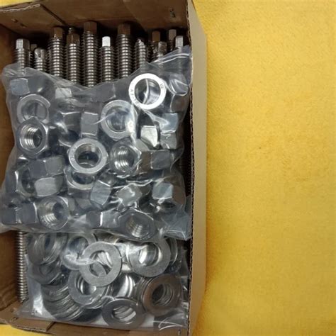 ขนาด M12x160mm สตัดพุกเคมีสแตนเลส เกรด304 ชิ้น พุกเหล็ก คุณภาพดี ราคาถูก