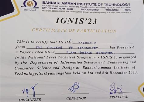 Yazhini P On Linkedin Snsinstitutions Snsdesignthinkers Snsct