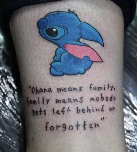Stitch And Quote Tattoo Tattoomagz › Tattoo Designs Ink Works