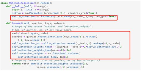 Attention Pooling Pytorch D2l Discussion