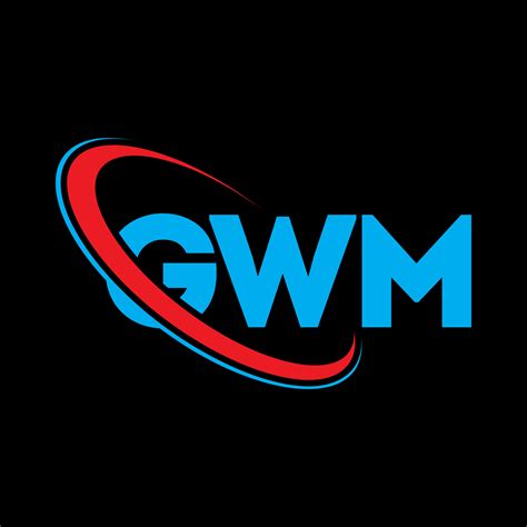 Gwm Logo Gwm Letter Gwm Letter Logo Design Initials Gwm Logo Linked With Circle And Uppercase