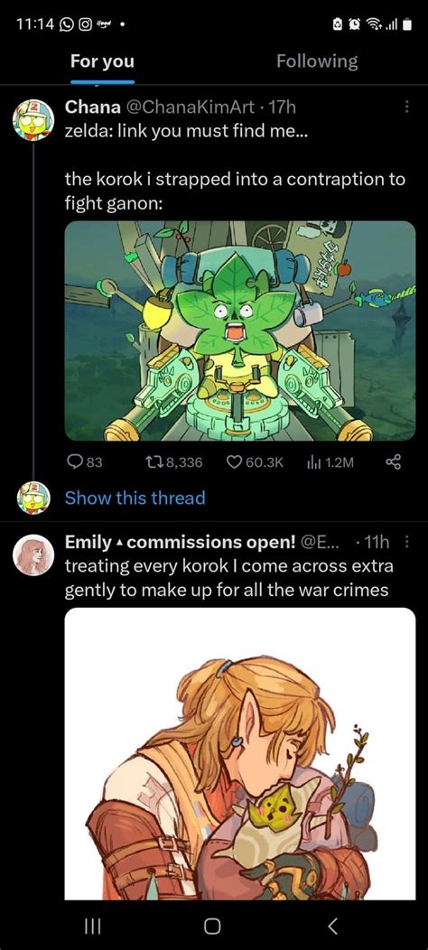 [totk] Korok Get In The Robot R Zelda