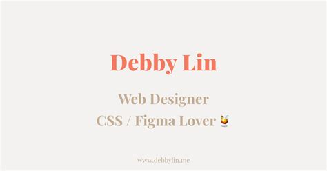 Debby Product Designer