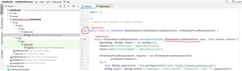 Amazon Web Services Running Aws Lambda With Java In Intellij Locally