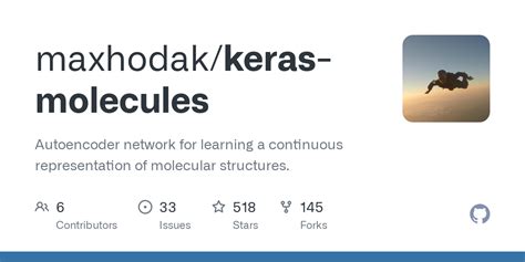 github maxhodak keras molecules autoencoder network for learning a continuous representation