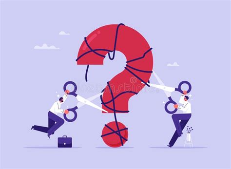 Solving Complex Problem With Teamwork Concept Stock Vector Illustration Of Problem Business