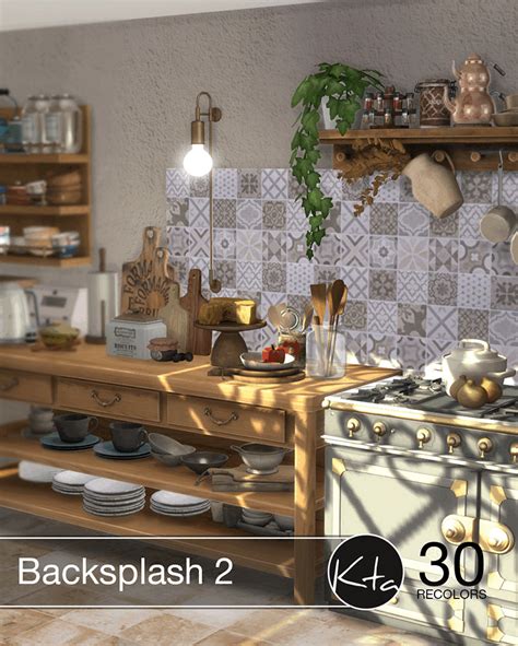 [kta] Backsplash 2 The Sims 4 Build Buy Curseforge