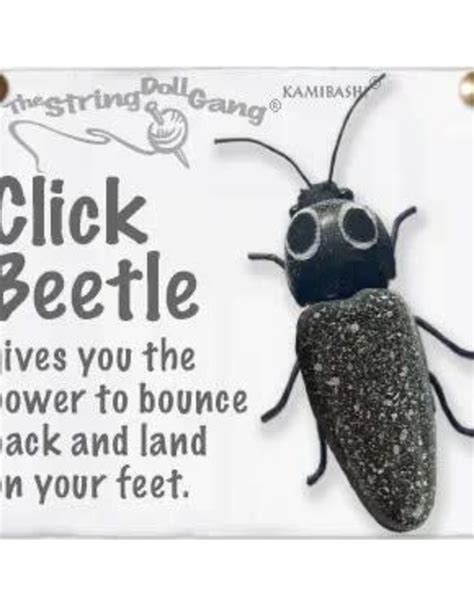 Click Beetle String Doll Trade Roots