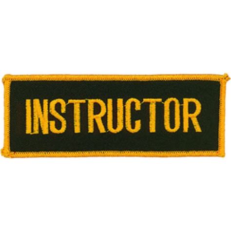 Instructor Patch Pack Of 5