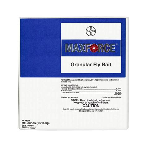 Maxforce Granular Fly Bait Kills Flies In 60 Seconds