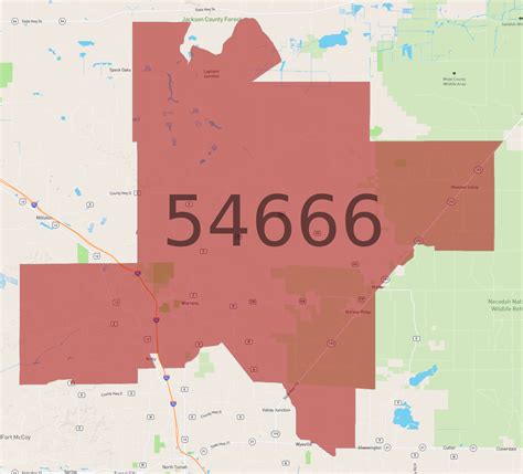 Zip Code 54666