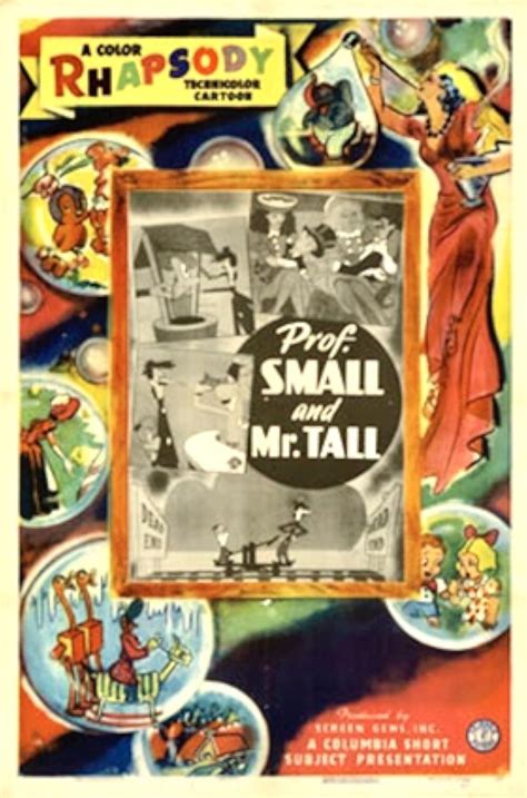 Professor Small And Mr Tall Short 1943 Imdb