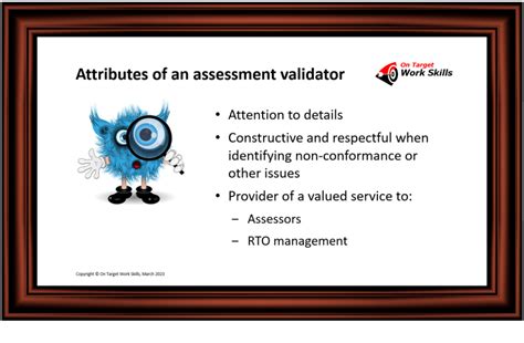 What Are Four Key Success Factors For Effective Assessment Validation